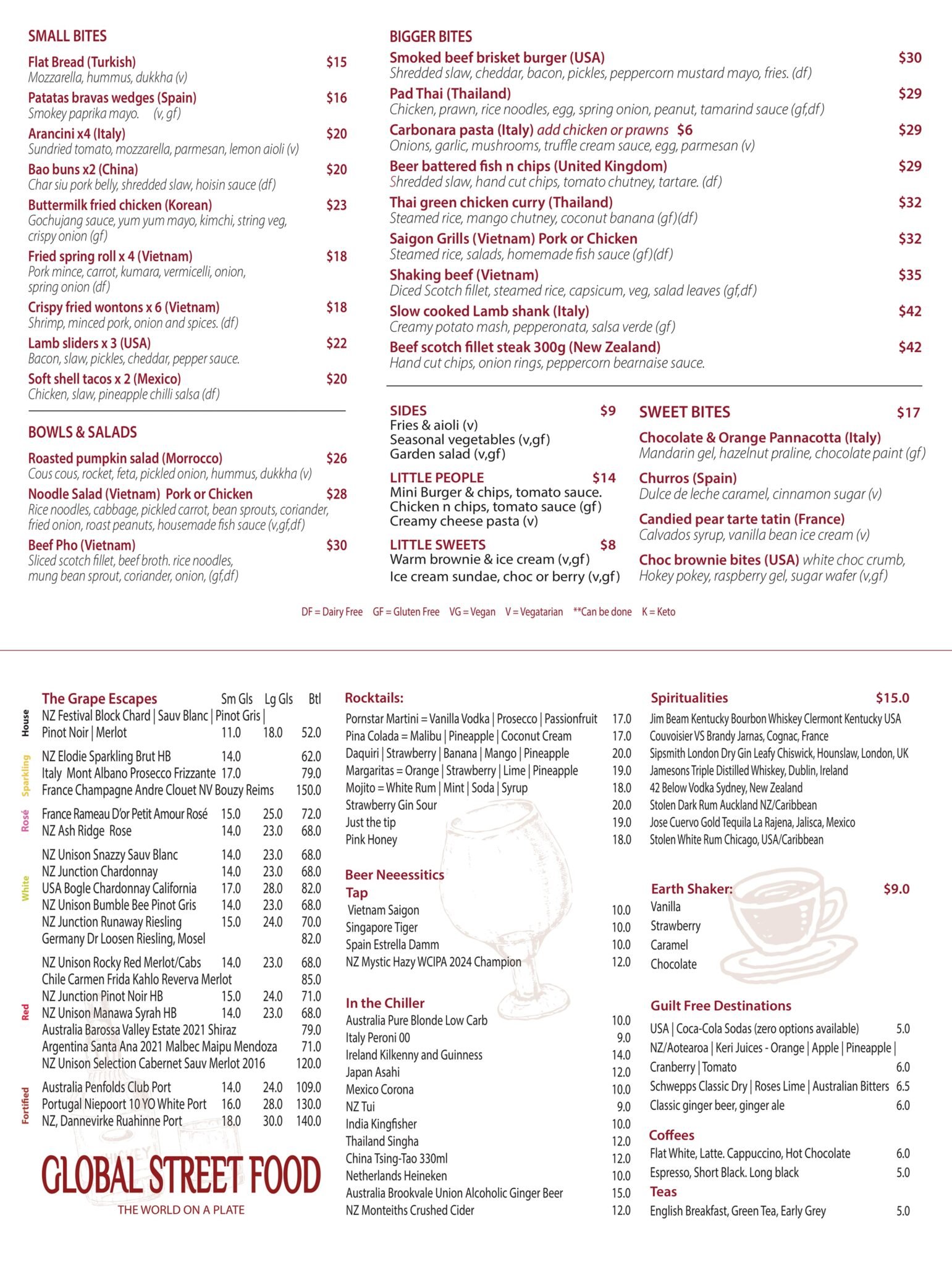 Explore Our Menu – Global Street Food Feilding